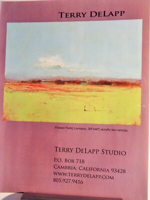 TERRY DELAPP ART PIECE VTG ORIG 2013 ADVERTISEMENT | eBay