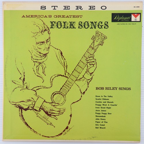 Bob Riley – America's Greatest Folk Songs - Stereo LP Diplomat Records ...