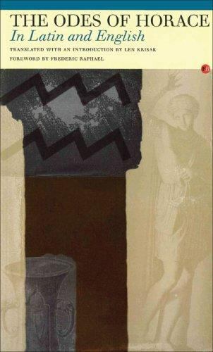 The Odes of Horace : In Latin and English by Quintus Horatius Flaccus ...