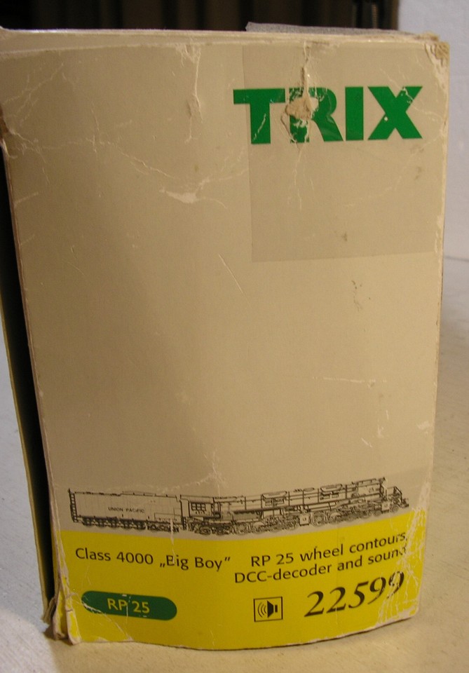 TRIX 22599 HO UP 4013 Big Boy 4-8-8-4: DCC , Sound Tsunami 2, Keep ...