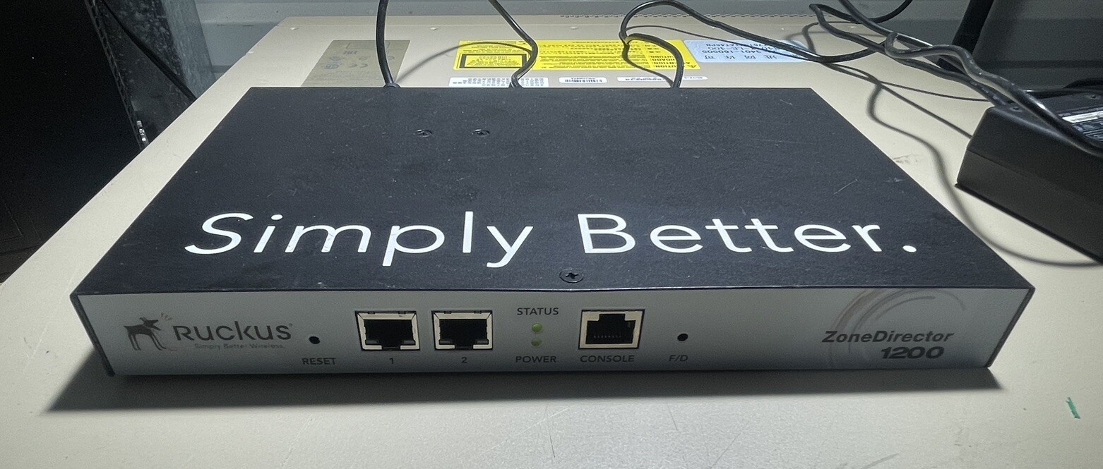 Ruckus ZoneDirector 1200 ZD1200 Wireless LAN Controller 901-1205-UN00 ...