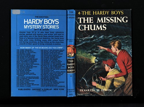 "The Missing Chums" The Hardy Boys 1962 By Franklin W. Dixon #4b | eBay