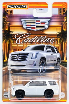 2021 Matchbox Cadillac #7 2015 Cadillac® Escalade WHITE DIAMOND ...