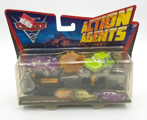 Disney Cars Action Agents ACER & HOLLEY SHIFTWELL - Exclusive Vehicle ...