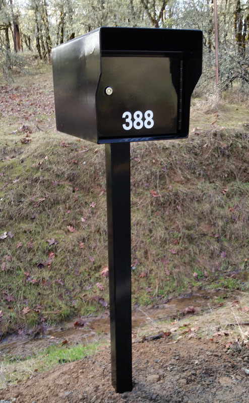 M1-LT Fort Knox Mailbox 11 gauge or 1/8" thick steel security locking ...