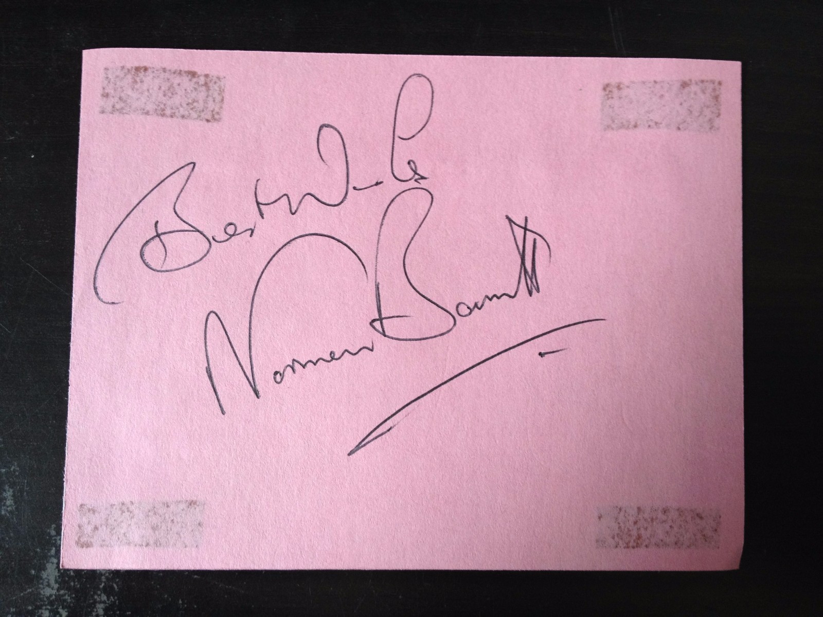 NORMAN BARRETT - BLACKPOOL CIRCUS RINGMASTER - SIGNED VINTAGE ALBUM ...