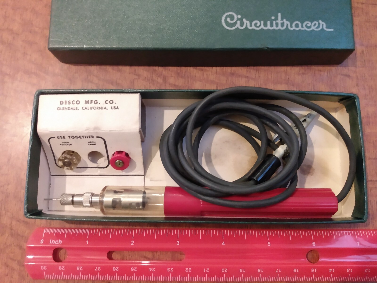 Vintage Desco MFG. Co. Circuitracer, Electrical Test Light. Glendale ...