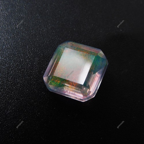 Natural Fire Opal Square Cut 8.70 Ct CERTIFIED Doublet Opal Loose ...