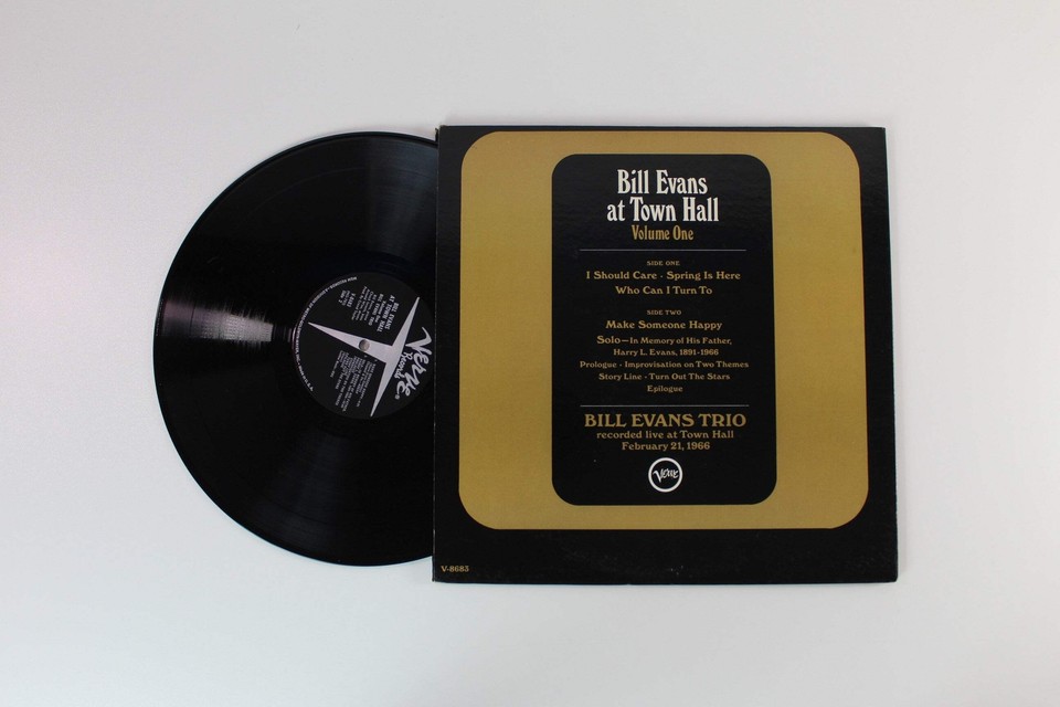 The Bill Evans Trio - Bill Evans At Town Hall (Volume One) on Verve ...