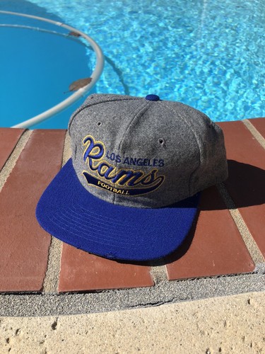 Vintage Los Angeles Rams Script Logo Starter Hat | eBay