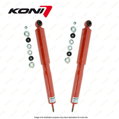 2x Rear KONI Heavy Track Gas Shocks for Land Rover Defender County 90 ...