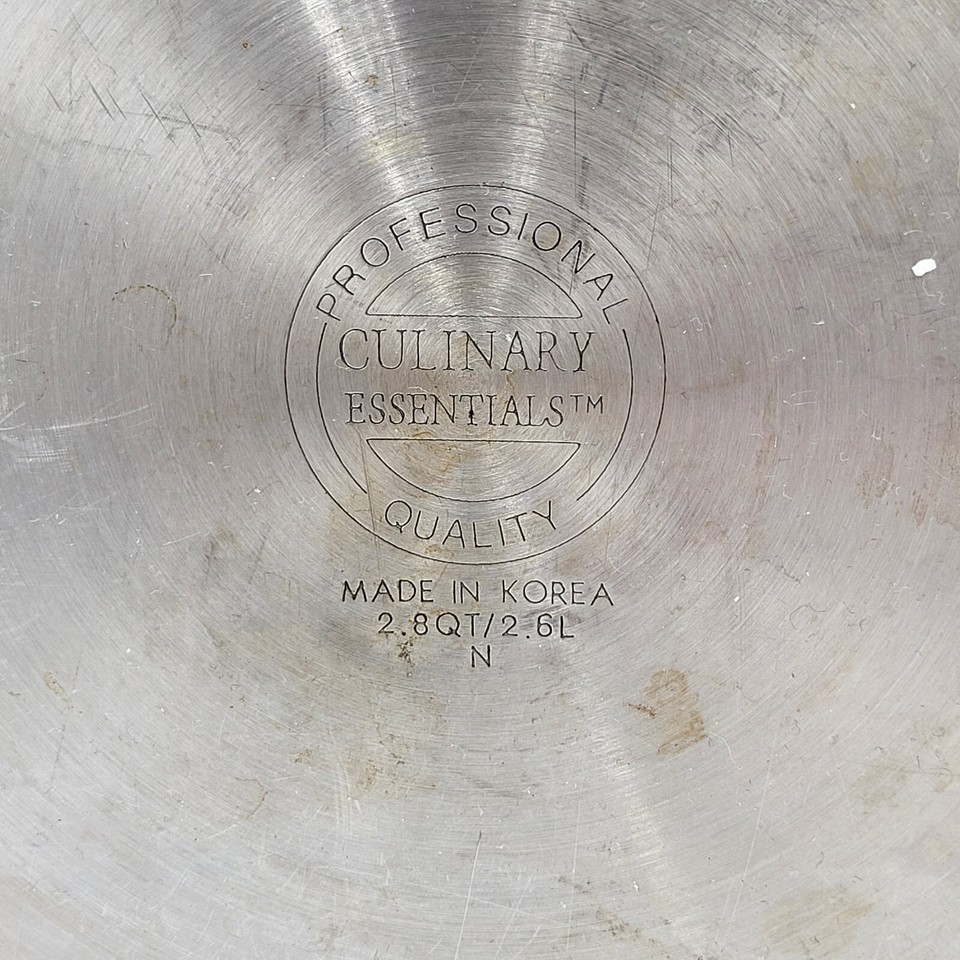 Professional Culinary Essentials 2.8 Qt Stainless Steel Teapot Kettle ...