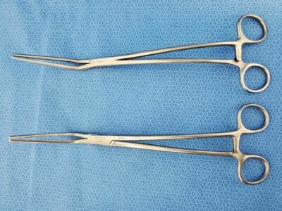 Set of 2 V. Mueller CV5045 Surgical Fogarty Hydragrip Aortic Cross ...