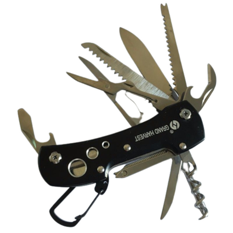 Stainless Multifunctional Swiss Knife Multi Purpose Army Pocket Hunting ...