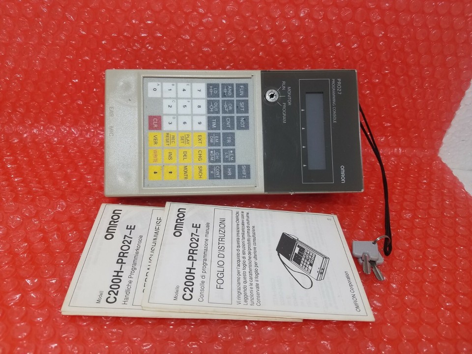 Omron PR027 Programming Console C200H-PR027-E | eBay