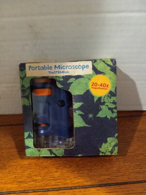 The STEMkids Portable Microscope 2.0 Stemscope Kids Educational Toy New ...