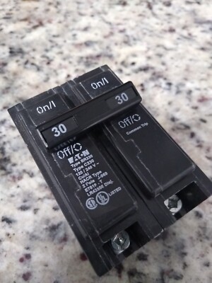 Eaton BR230 Two Pole 30 Amp Circuit Breaker | eBay