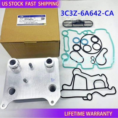 3C3Z-6A642-CA Ford Original Oil Cooler - 6.0 Diesel - 3C3Z-6A810-A ...