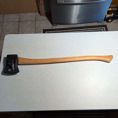 Chopper 1 USA Splitting Axe Spring Loaded With Handle - NICE! | eBay