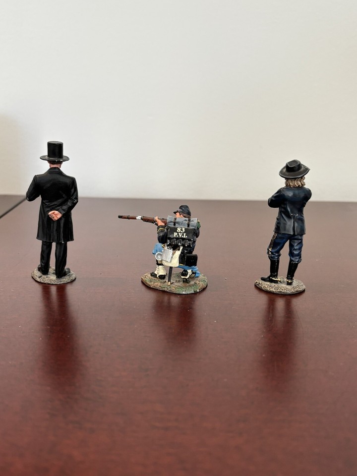 King & Country Toy Soldiers: Civil War Figures Bundle (CW087, CW028 ...