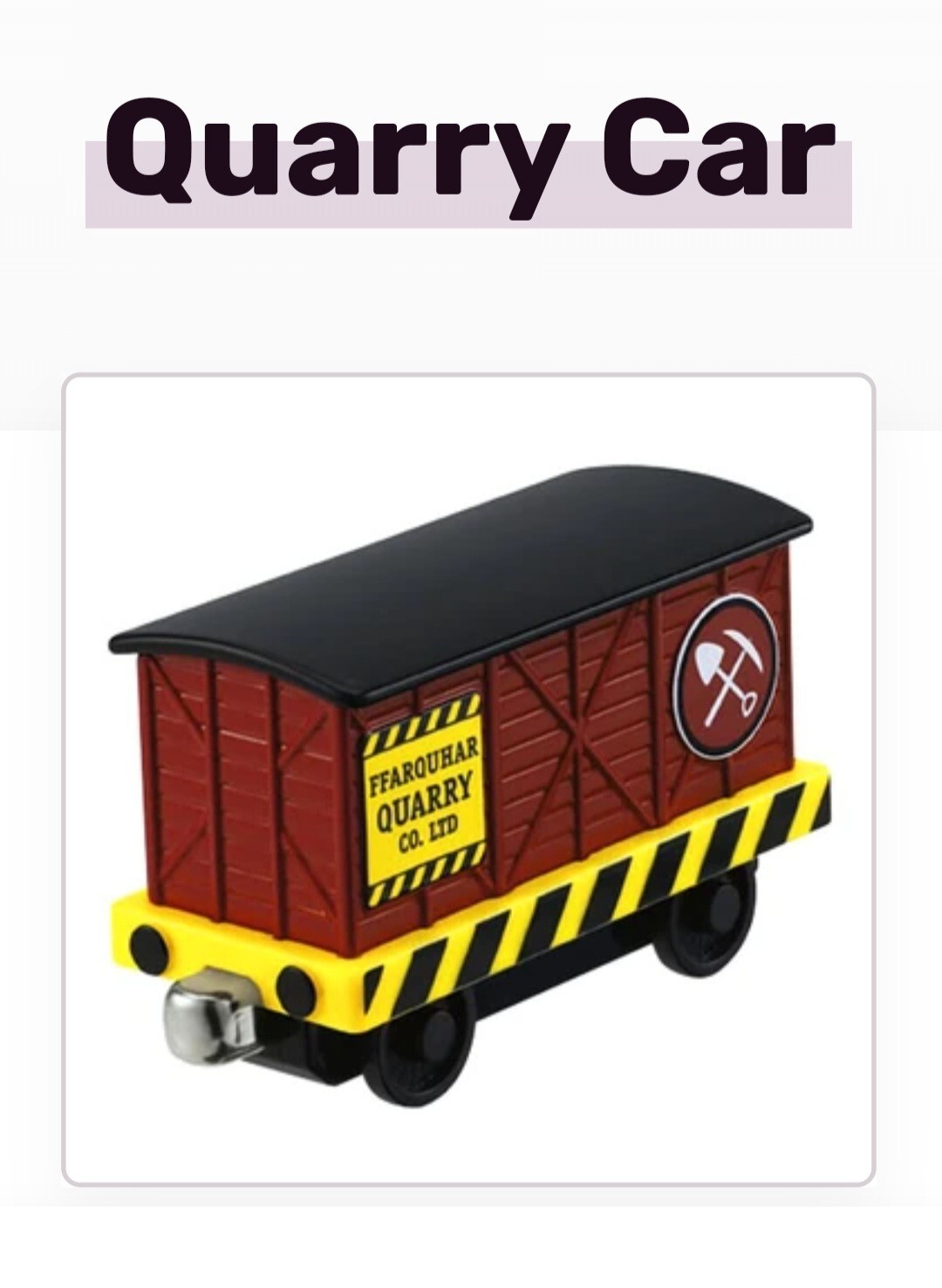 Thomas & Friends Take N Play Train Quarry Car with Changing Cargo 2010 ...