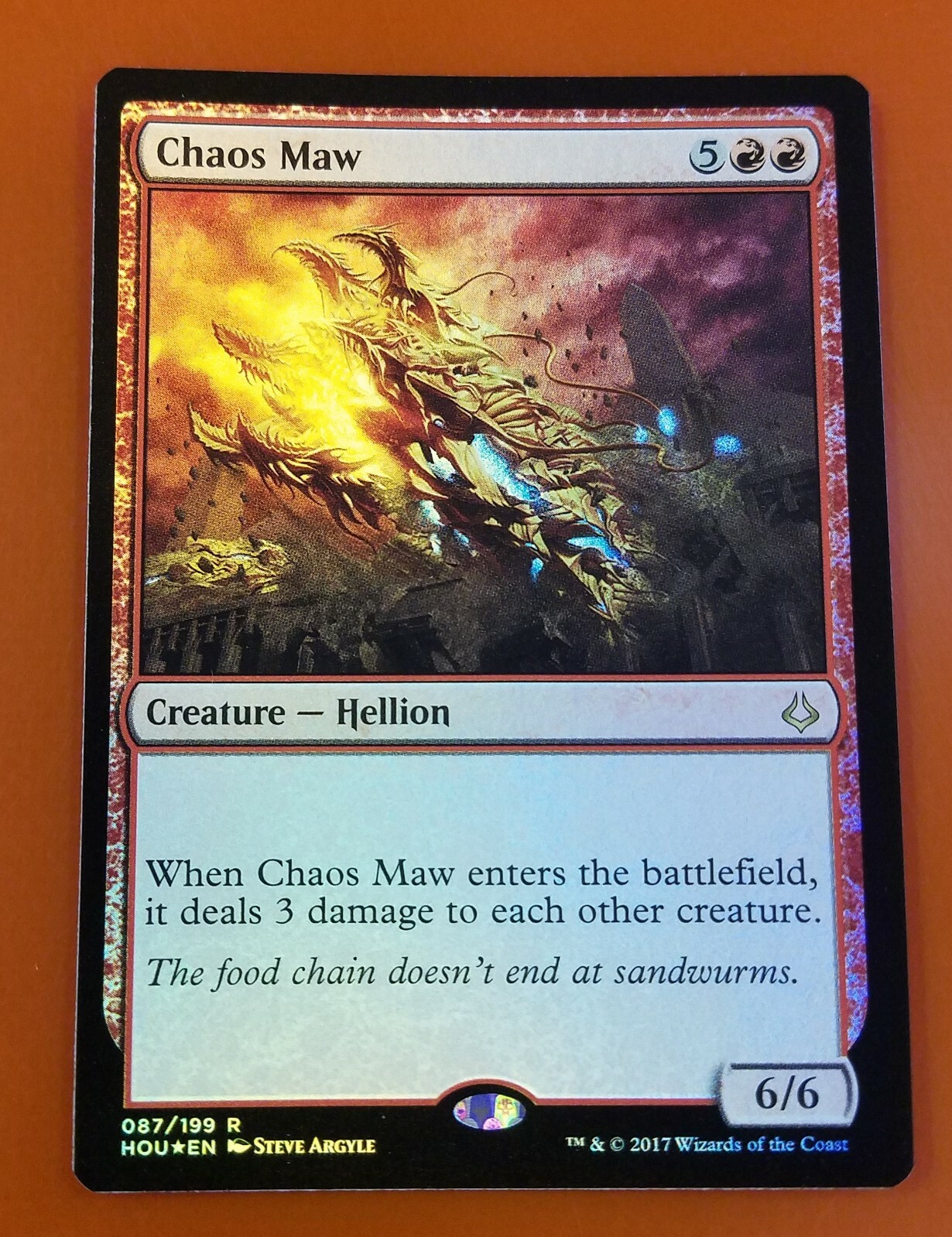 1x Chaos Maw | FOIL | Hour of Devastation | MTG Magic Cards | eBay