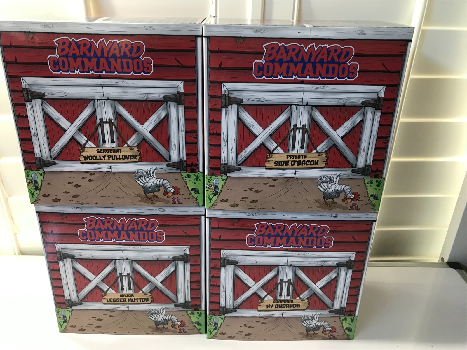 Barnyard Commandos Series 1 Complete Set of 4 Action Figures Premium ...