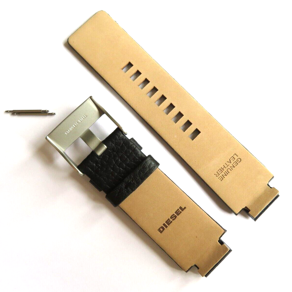 DIESEL Original Replacement Leather Strap DZ1089 DZ1091 DZ1186 Watch ...