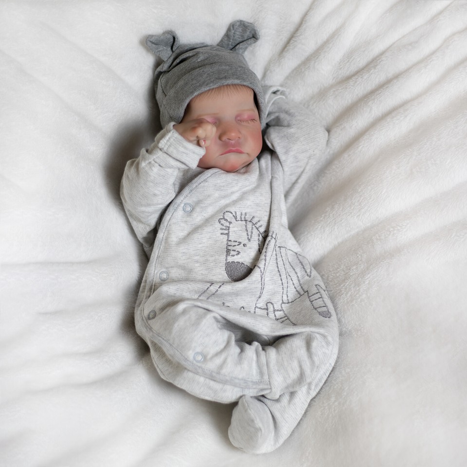 Twins Reborn Dolls Realistic Real Baby Boy&Girl Vinyl Silicone Newborn ...