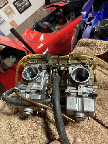 1997-2001 Yamaha Vmax SXR 500 600 Carburetors Rack Sx Xt XTC Max | eBay