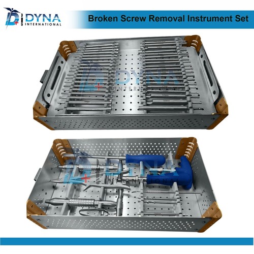 Broken Screw Removal Set Surgical Instruments Screw Extraction ...