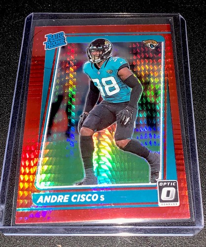 2021 Donruss Optic Andre Cisco Rated Rookie Red Hyper Prizm Fanatics ...