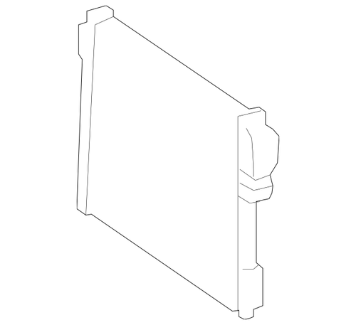Mercedes Benz CL550 CL63 AMG CL600 2011-2014 Front Radiator OE ...