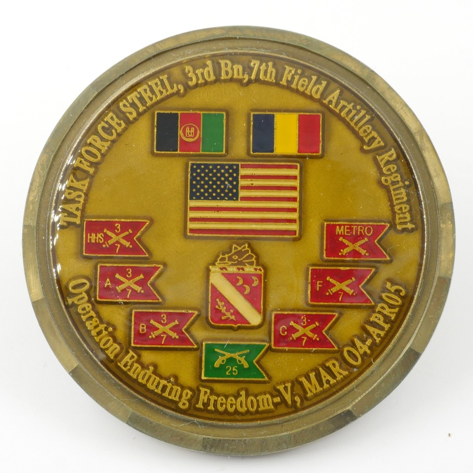 [267] Team Steel Task Force Coin - 2" Collectible | eBay