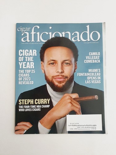 Cigar Aficionado Magazine January February, 2024 Four-Time NBA Champ ...