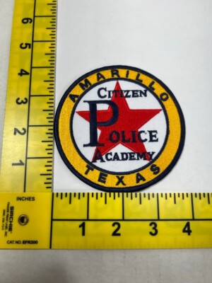 Amarillo Citizen Police Academy Texas TX Police Shoulder Patch | eBay