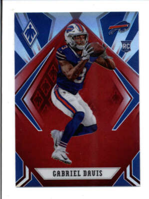GABRIEL DAVIS 2020 PANINI PHOENIX #141 RED PRIZM ROOKIE RC #003/299 ...