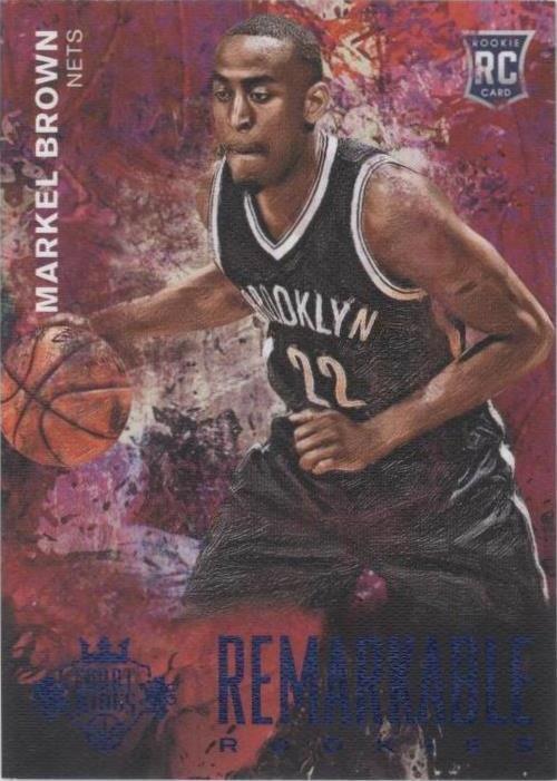 2014-15 Panini Court Kings - Remarkable Rookies Markel Brown #43 ...