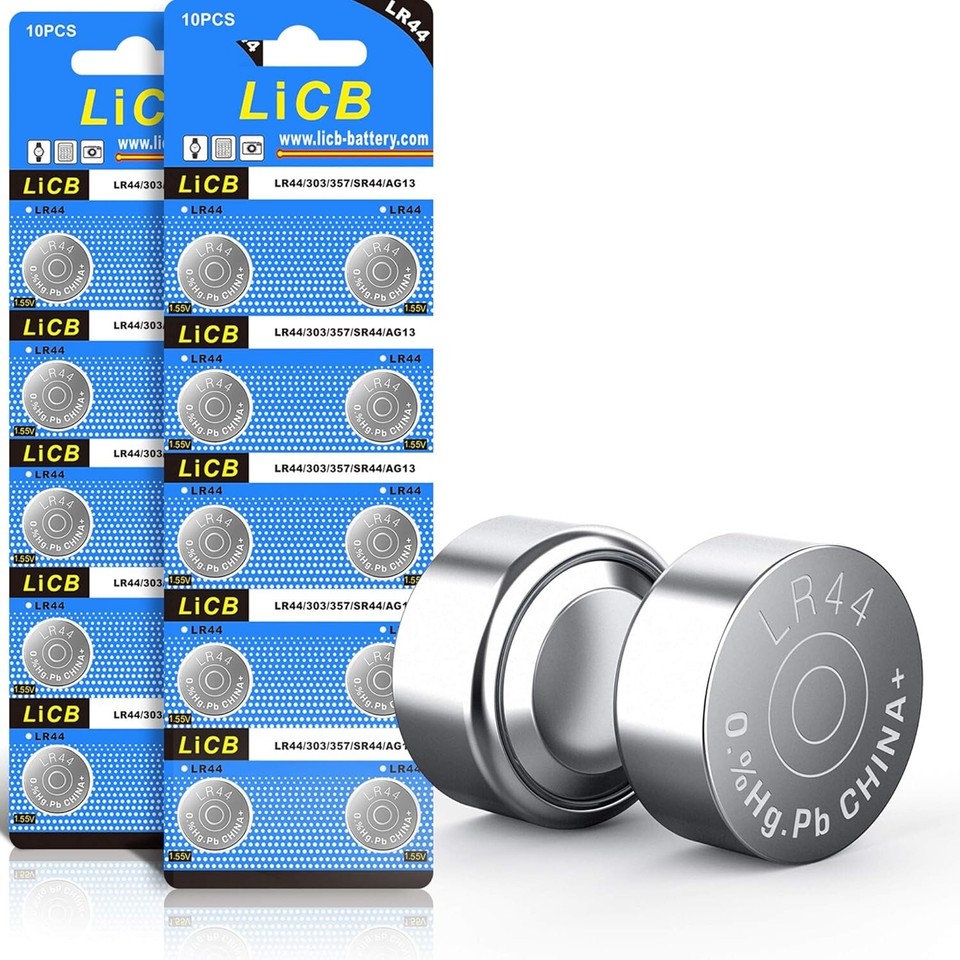 High-Quality 20 Count LR44 Alkaline Batteries – Perfect for Small ...