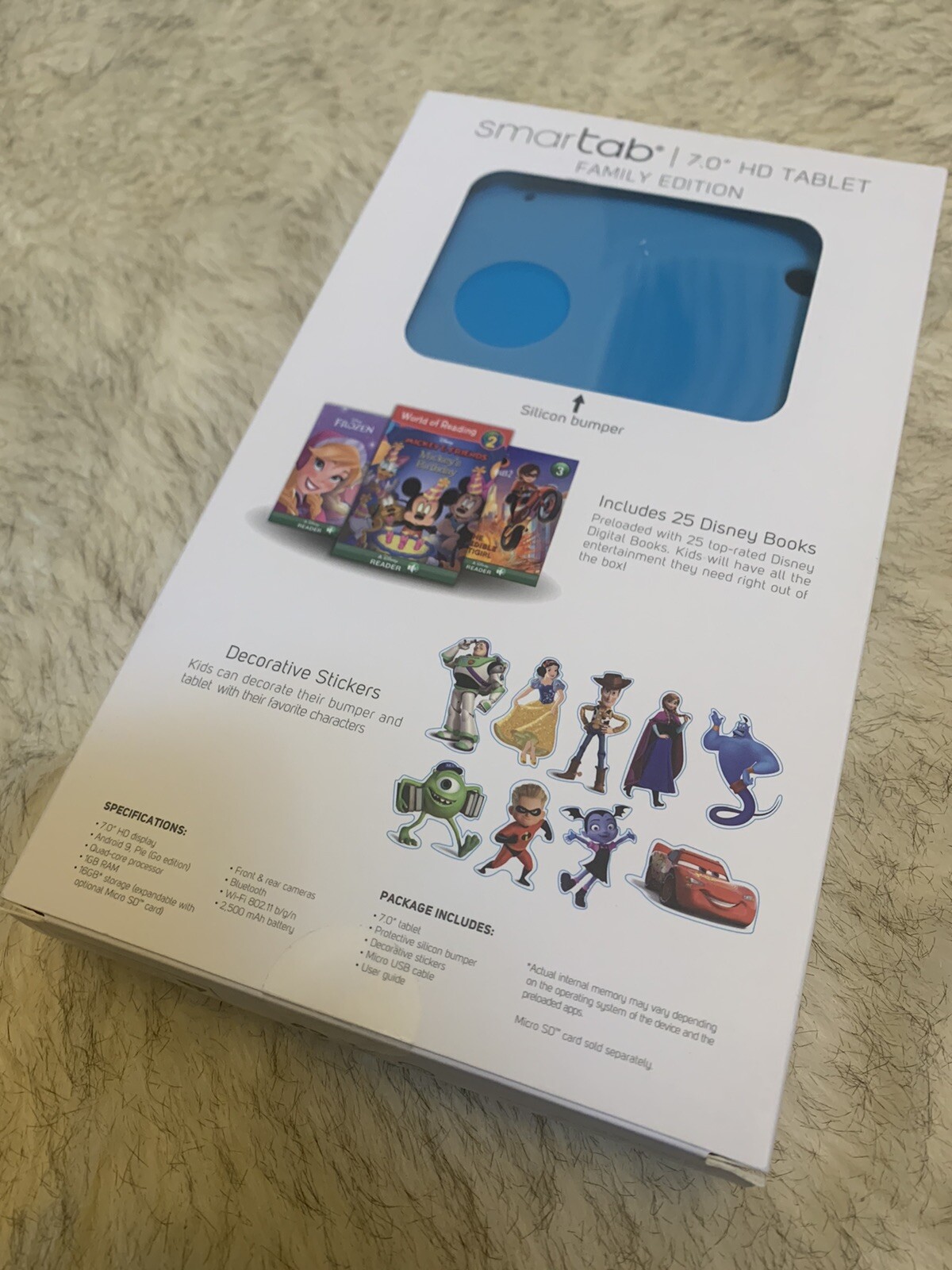 Smartab 7.0" HD Tablet Disney Family Edition Android 9 16gb 25 Books ...