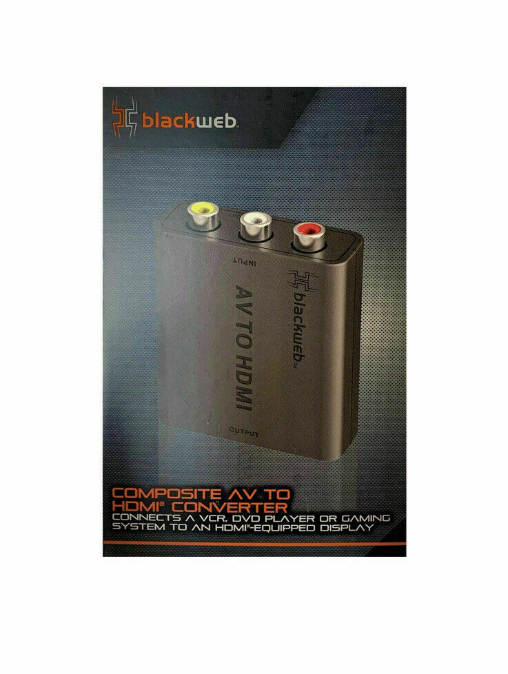 VARIETY OF Blackweb HDMI 4K 4 Way Splitter, 3-Device HDMI Switch, AV to ...