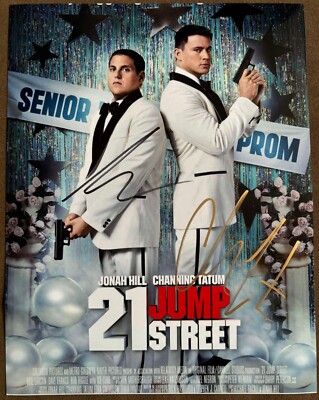 Channing Tatum and Jonah Hill Signed Photo, 8.5x11 with COA, 21 Jump Street, 22 | eBay