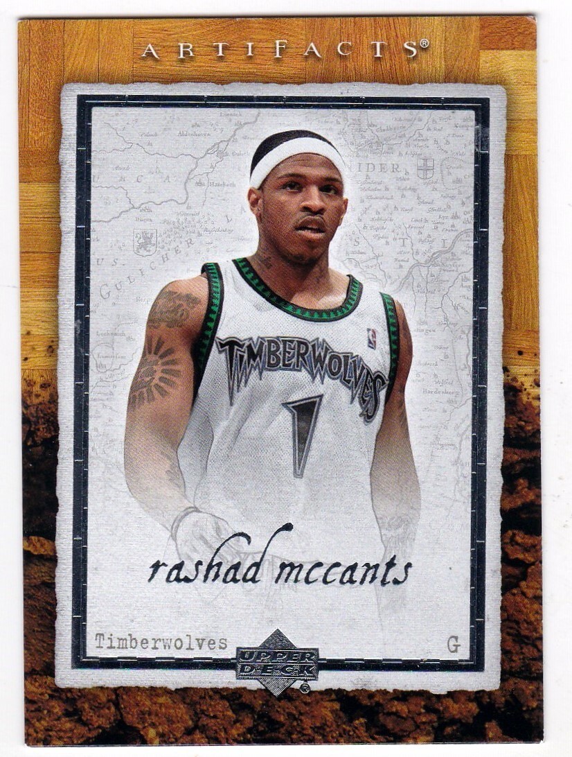 2007-08 Upper Deck Artifacts NBA Tading Card #56 Rashad McCants nhc10 ...