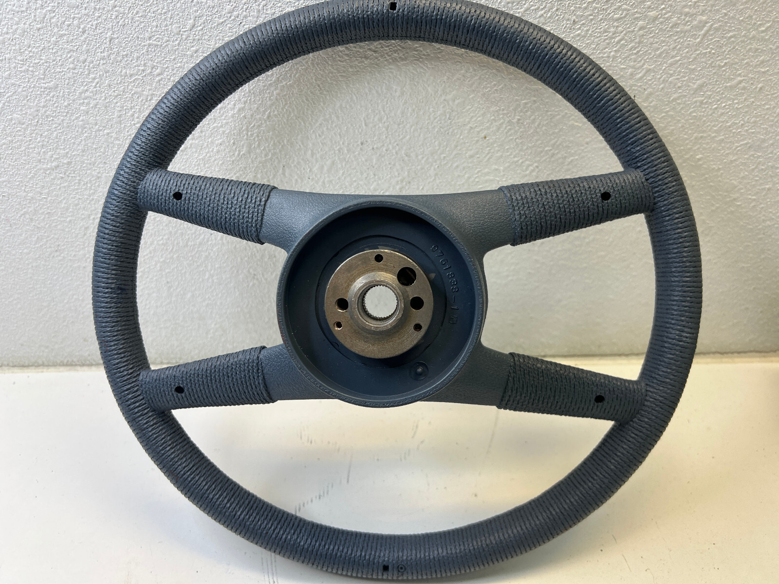 1978-1981 CAMARO Z28 ROPE STEERING WHEEL BLUE GM 9761838-1 | eBay