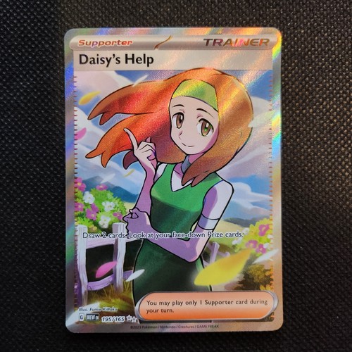 Daisy’s Help 195/165 Pokemon TCG 151 Full Art Trainer Ultra Rare NM | eBay