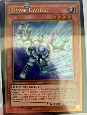 Silver Gadget - MVP1-ENG17 - Gold Rare - 1st Edition YuGiOh | eBay