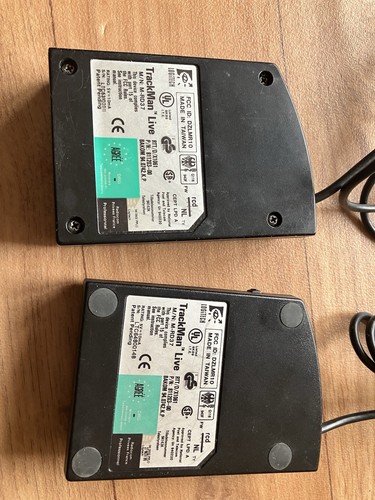 Logitech Trackman Live M-RD37 Wireless PS 2 Presentation Air Trackball ...