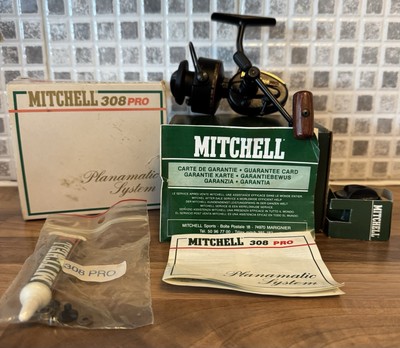 ULTRA RARE Mitchell 308 PRO Planamatic System Fishing Reel SUPERB ...