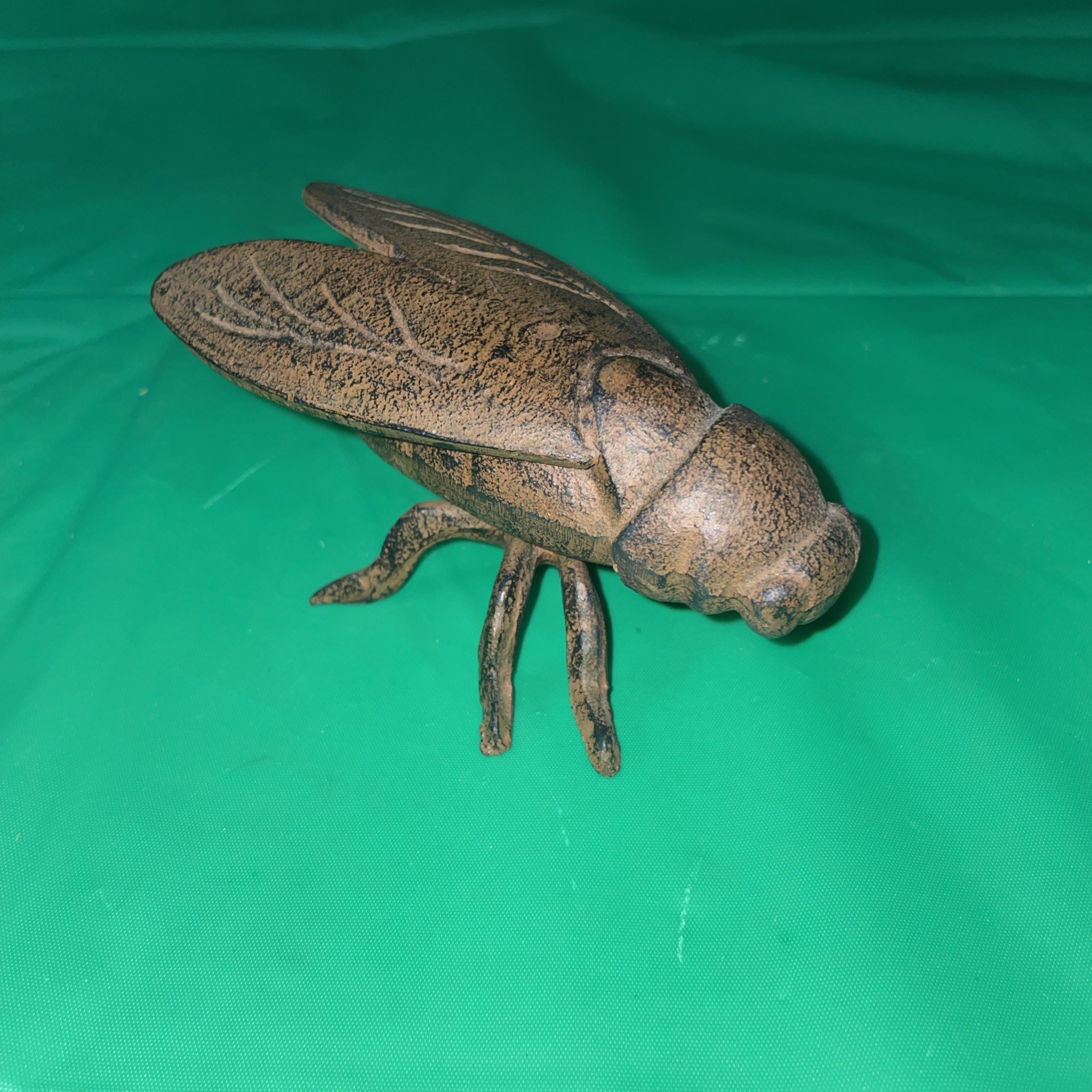 Vintage Decorative Paperweight Or Doorstop Cast Iron Flying Insect 1 Lb ...