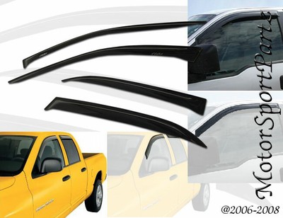 Outside Mount 2MM Vent Visors Deflector 4pcs For Toyota Matrix 03-08 ...